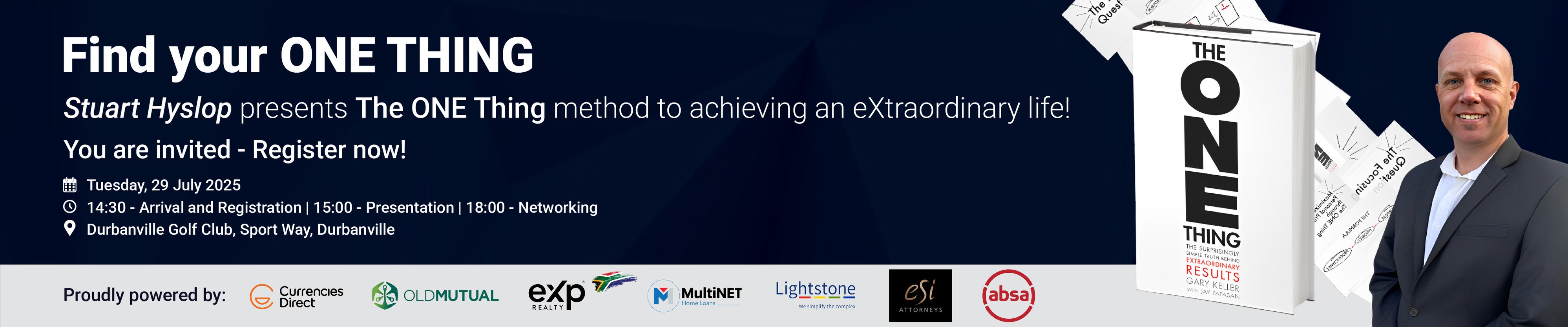 The ONE Thing with Stuart Hyslop